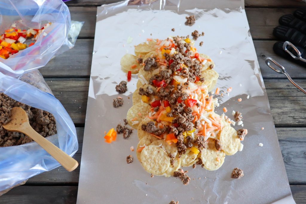Foil Packet Nacho Recipe » Campfire Foodie