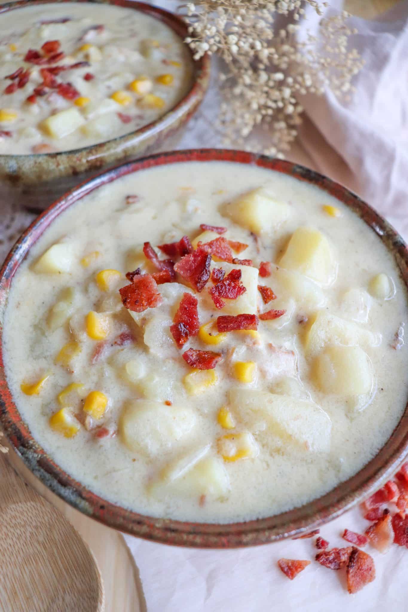 Dutch Oven Potato Soup » Campfire Foodie
