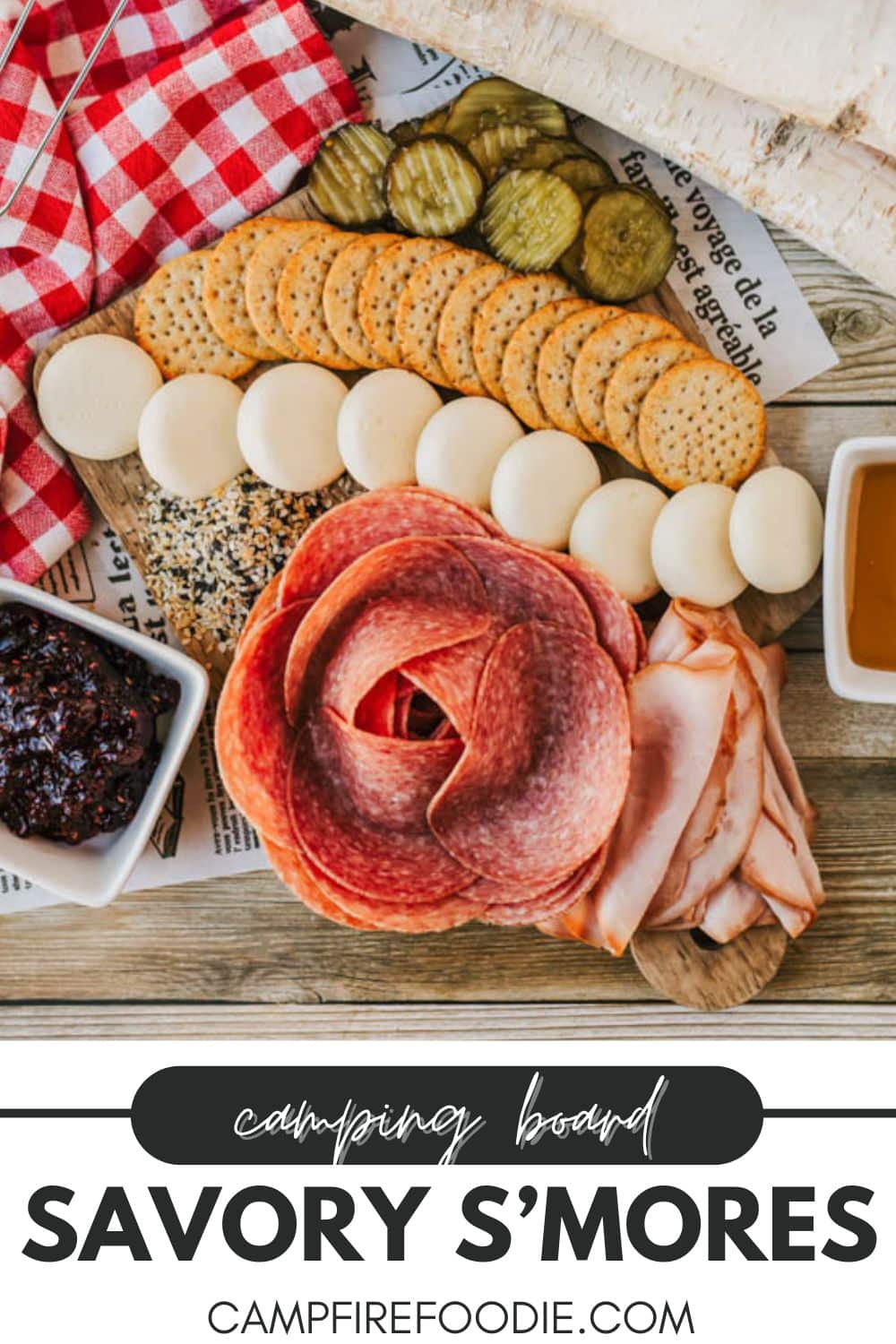 Savory S'mores (Viral Camping Recipe) » Campfire Foodie