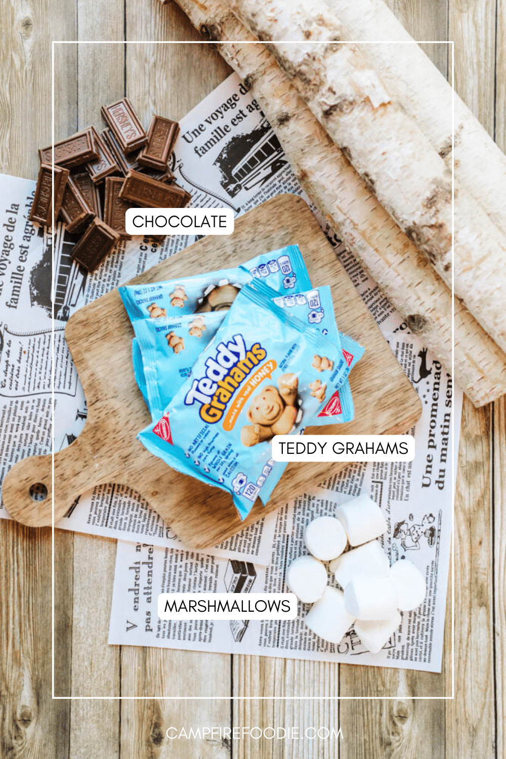 Walking S'mores Recipe » Campfire Foodie